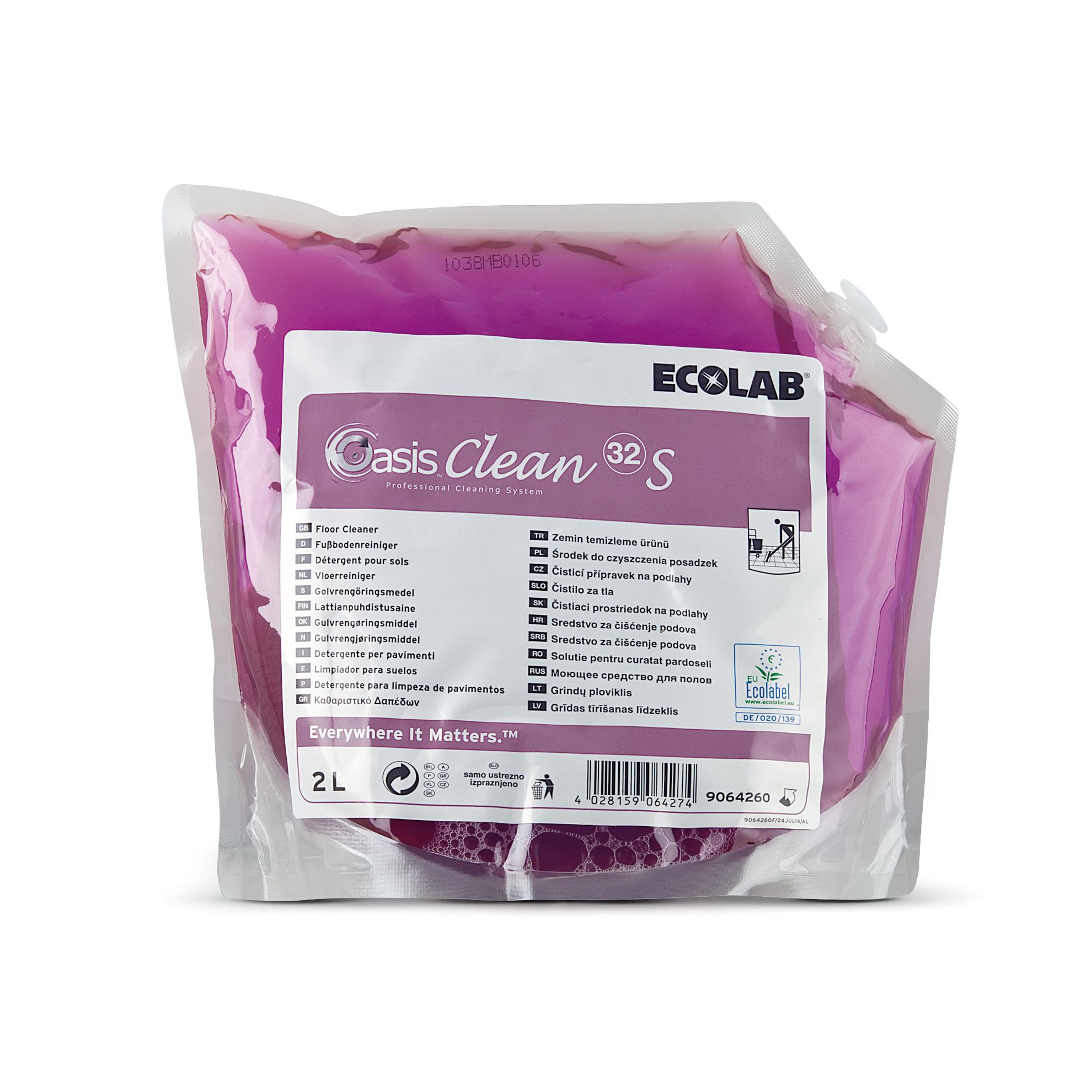 Centrofarc S.p.a.. OASIS CLEAN 32 S ECOLABEL lt.2